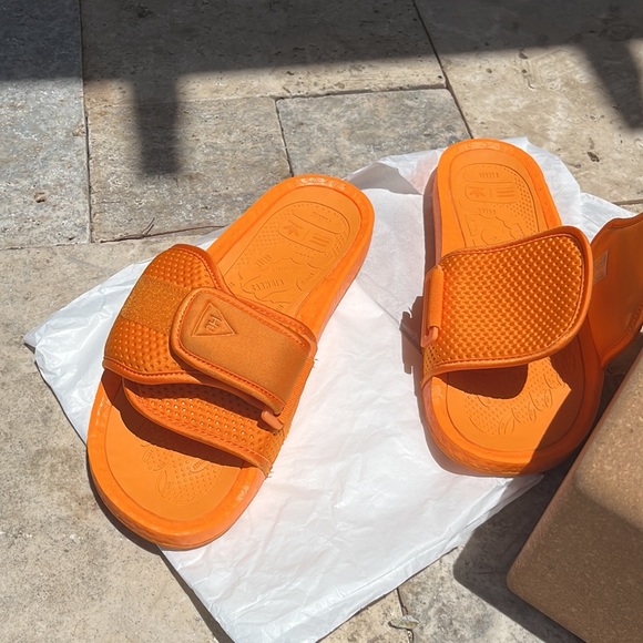 adidas | Shoes | Adidas Orange Pharrell Williams Collab Reflexology ...
